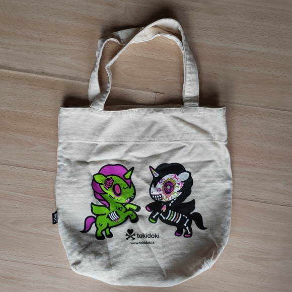 tokidoki | Bags | Tokidoki Unicorno Zombie Canvas Tote Halloween | Poshmark